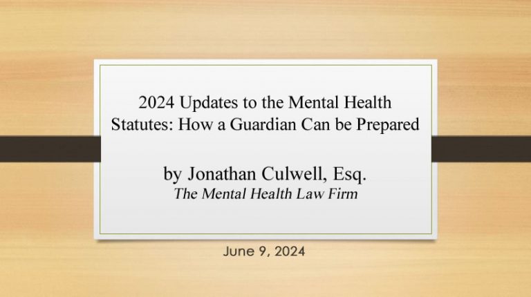 Programs & Events - Colorado Guardianship Association